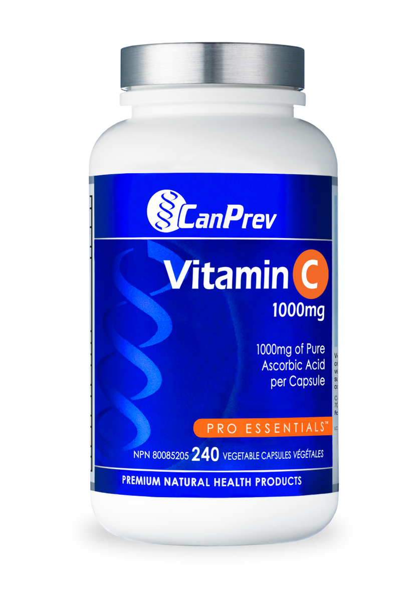 CanPrev Vitamin C 1000 mg 240 Capsules | Immune & Antioxidant Support ...