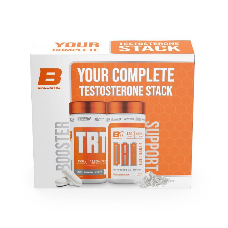 Ballistic Labs Testosterone Stack TRT + DAA | 40 Servings ...