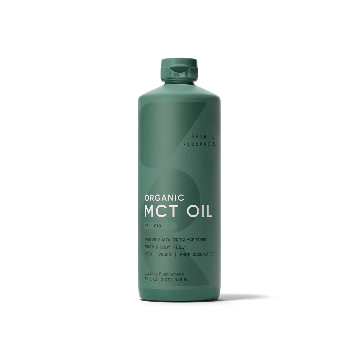Sports Research - Organic MCT Oil C8+C10 - 414ml – vikingsnutrition